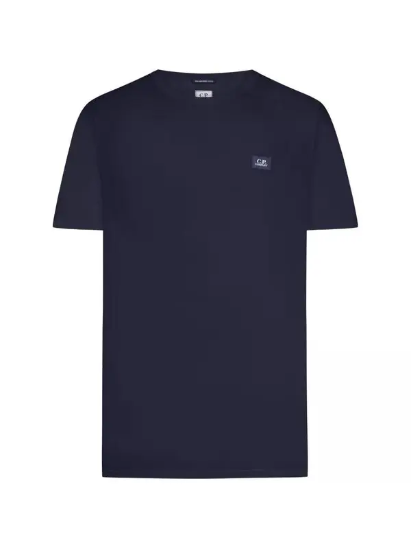 C.P. COMPANY Logo-motif T-shirt - Blue