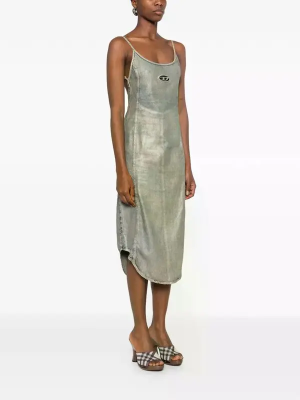 diesel silver dress Silver Dress 'D-MINTY' Diesel