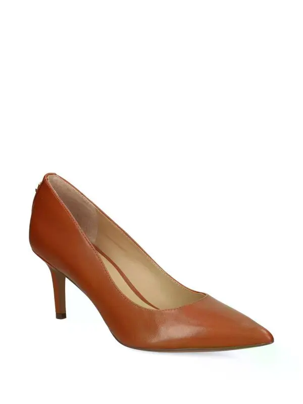 Ralph Lauren Lanette Leather Pumps - Brown