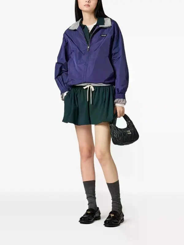 Miu Miu Oversized High-neck Jacket