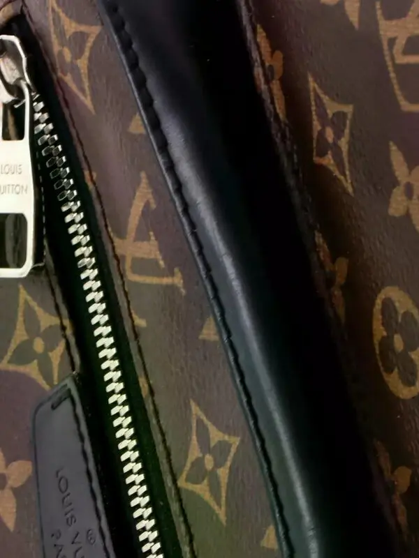 LOUIS VUITTON Josh Macassar Monogram Canvas Backpack