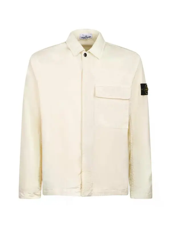 Stone Island Logo-patch Overshirt