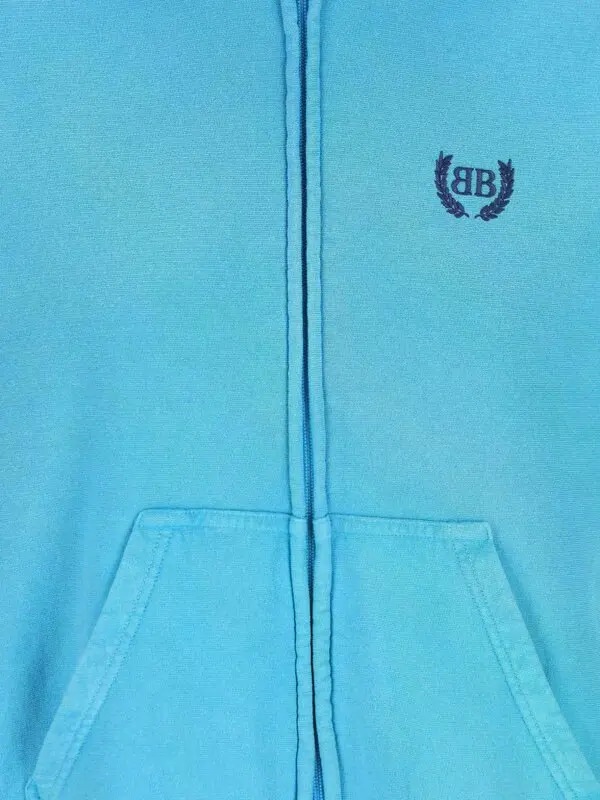 Balenciaga Hooded Zip-fastening Sweatshirt