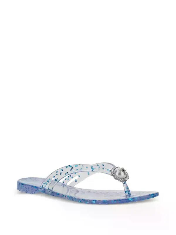 Casadei Embellished Flip-flops