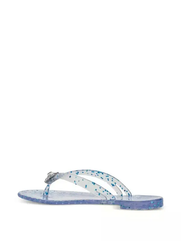 Casadei Embellished Flip-flops