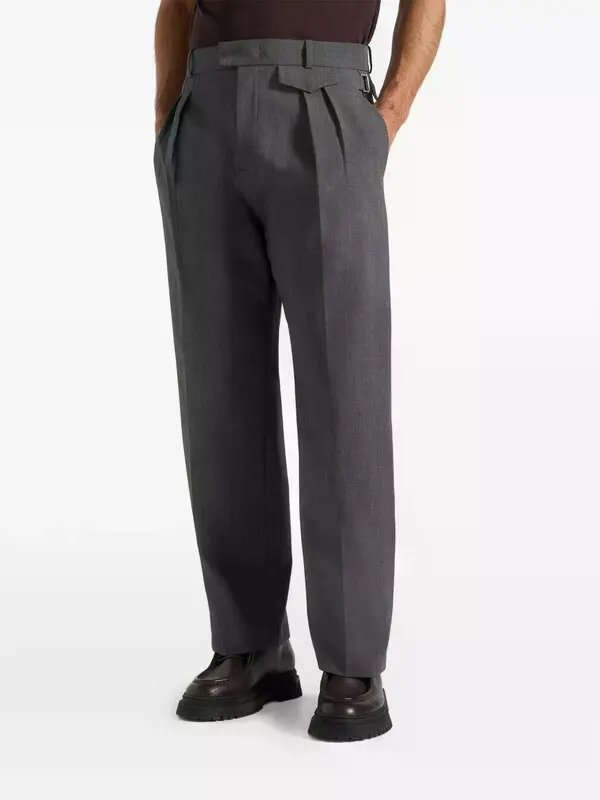 Manière De Voir Pierre Twin Pleat Tailored Trousers