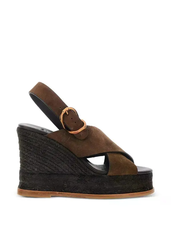 CastaÑer Bettina Buckled Espadrilles