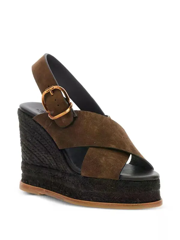 CastaÑer Bettina Buckled Espadrilles