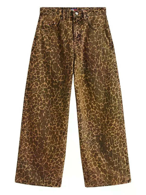 Tommy Hilfiger Animal-print Jeans