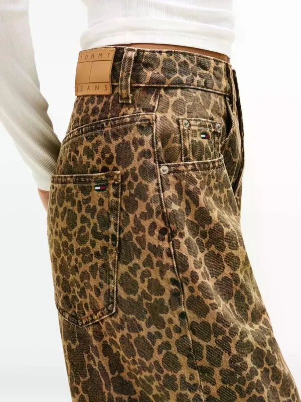 Tommy Hilfiger Animal-print Jeans