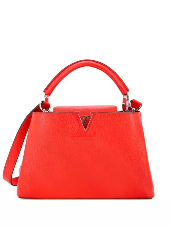 LOUIS VUITTON Capucines Bb Satchel - Red