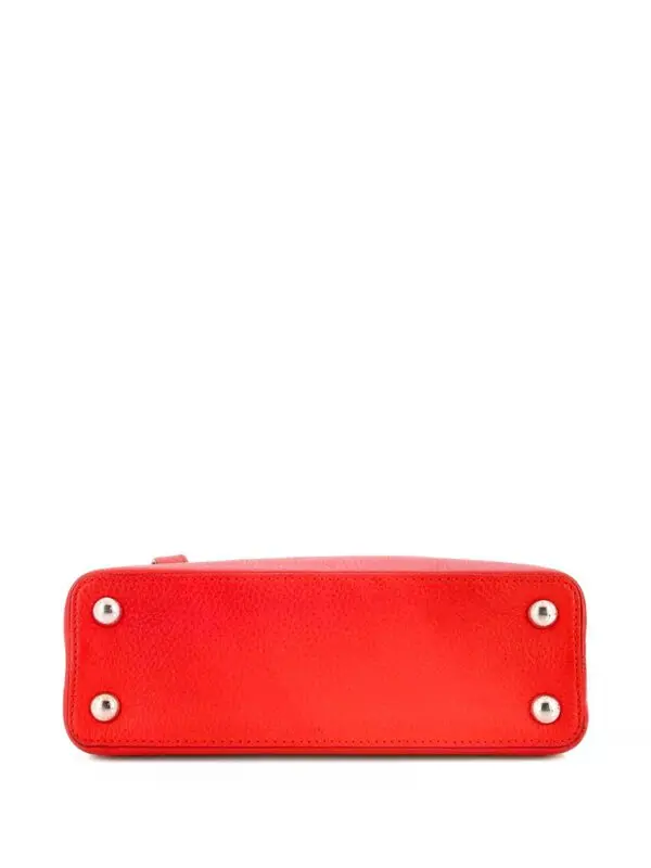 LOUIS VUITTON Capucines Bb Satchel - Red