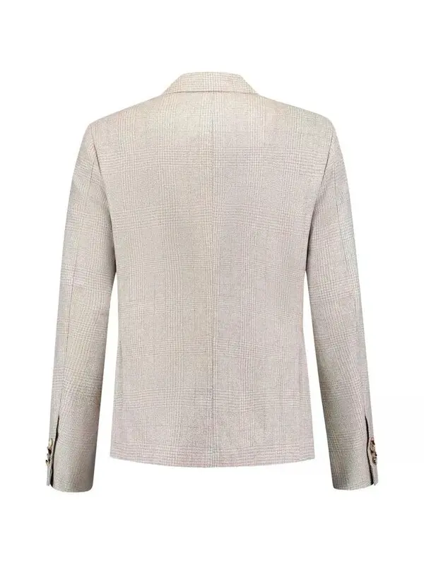 LUIGI BORRELLI Check-print Blazer