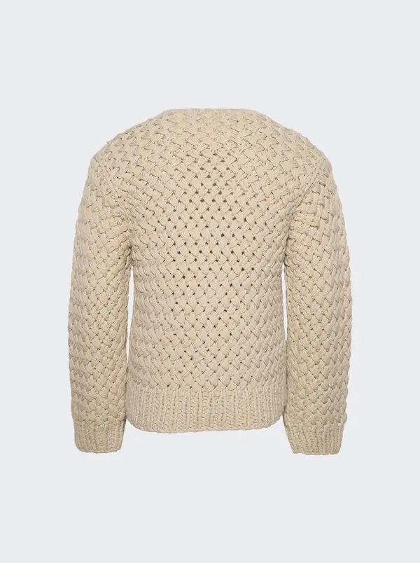 Dries Van Noten Knit Sweater - White