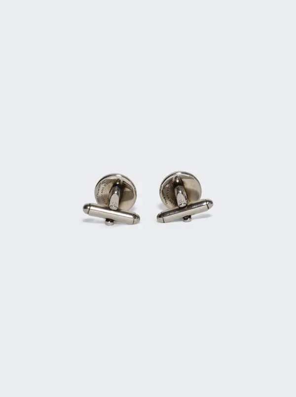Dries Van Noten Stone Cuff Links Dark