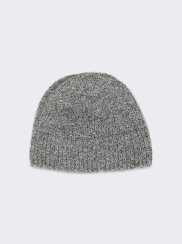 Dries Van Noten Alpaca Blend Beanie - Grey