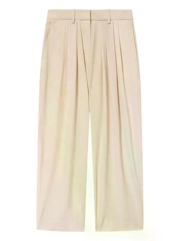 Isabel Marant Étoile Janice Pleated Trousers - Neutrals