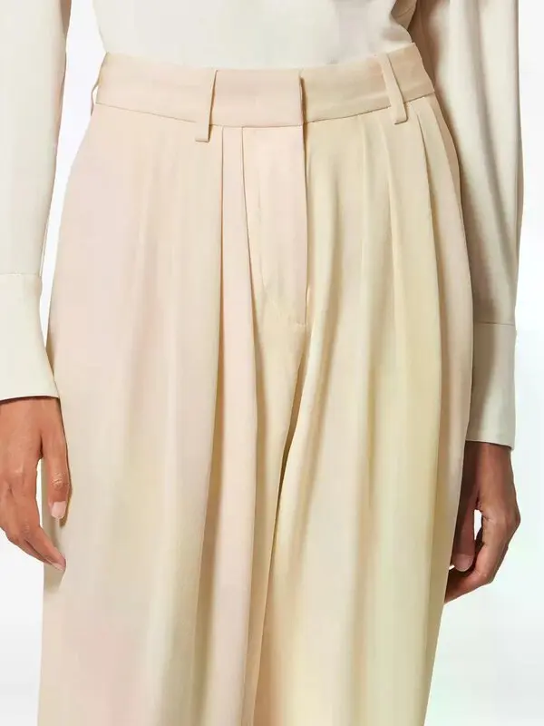 Isabel Marant Étoile Janice Pleated Trousers - Neutrals