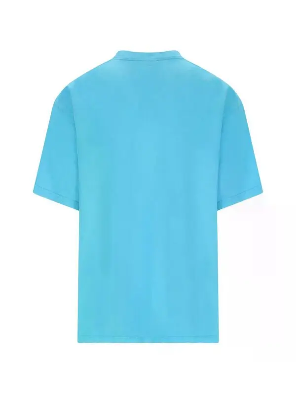Balenciaga Embroidered T-shirt - Blue