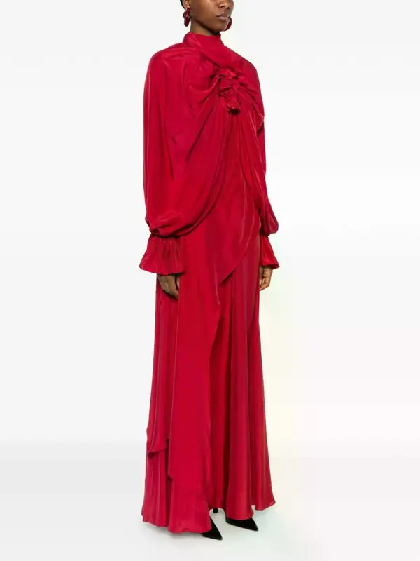 Alexander McQueen Ruffled Maxi Dress