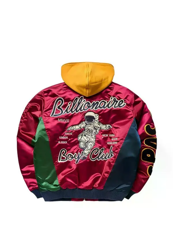 BILLIONAIRE BOYS CLUB Space Suit Bomber Jacket - Red
