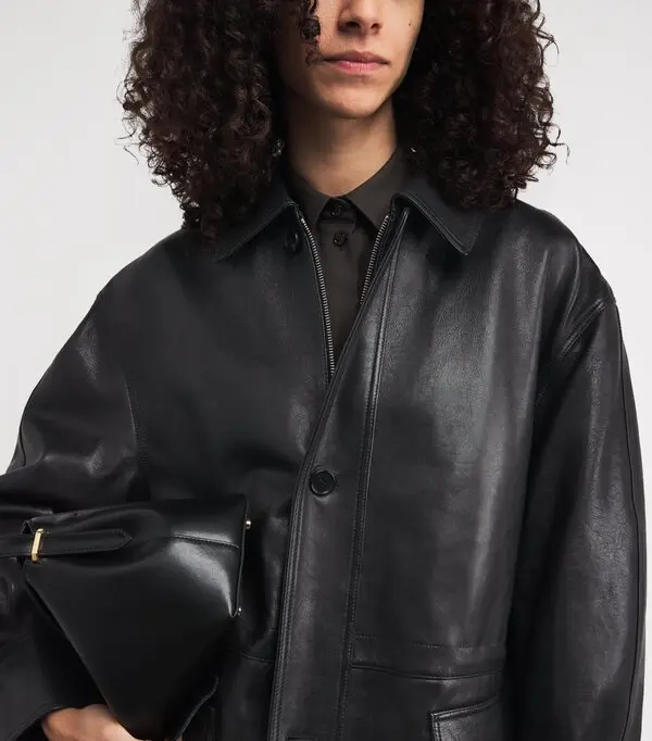 ARMA Maeve Leather Jacket - Black