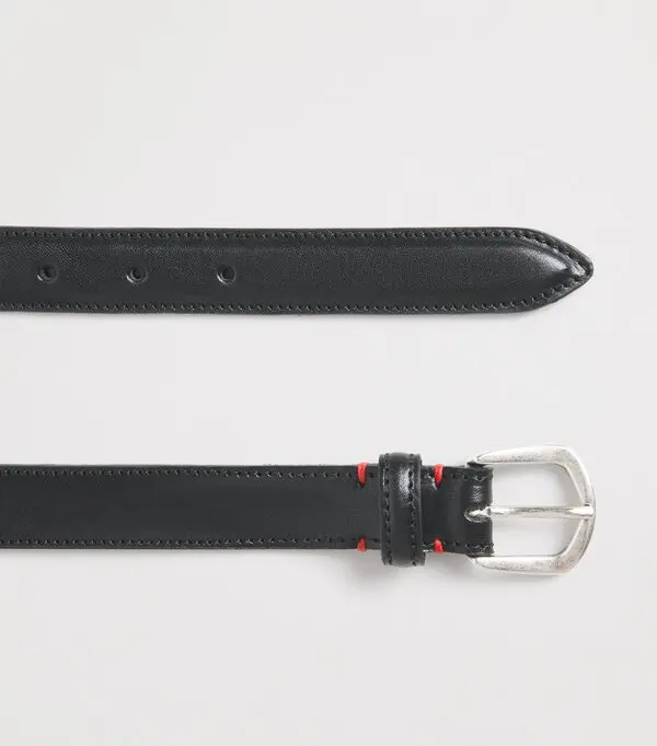 Eleventy Leather Belt