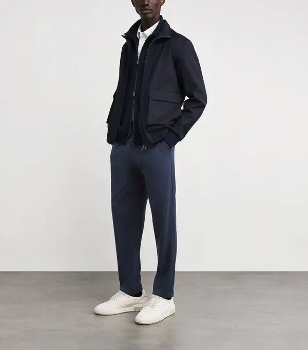 Canali Cotton-blend Sweatpants