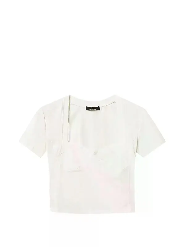 TWINSET Square-neck T-shirt