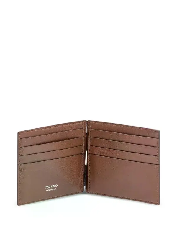 TOM FORD Exotic Line Clip Wallet