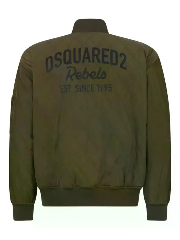 Dsquared2 Quilted Bomber Jacket