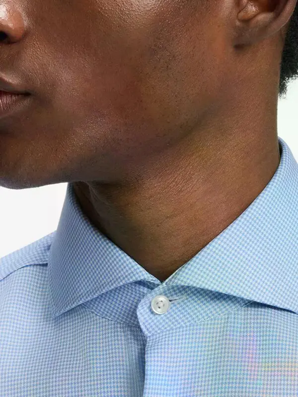 BOSS Patterned Long-sleeved Shirt