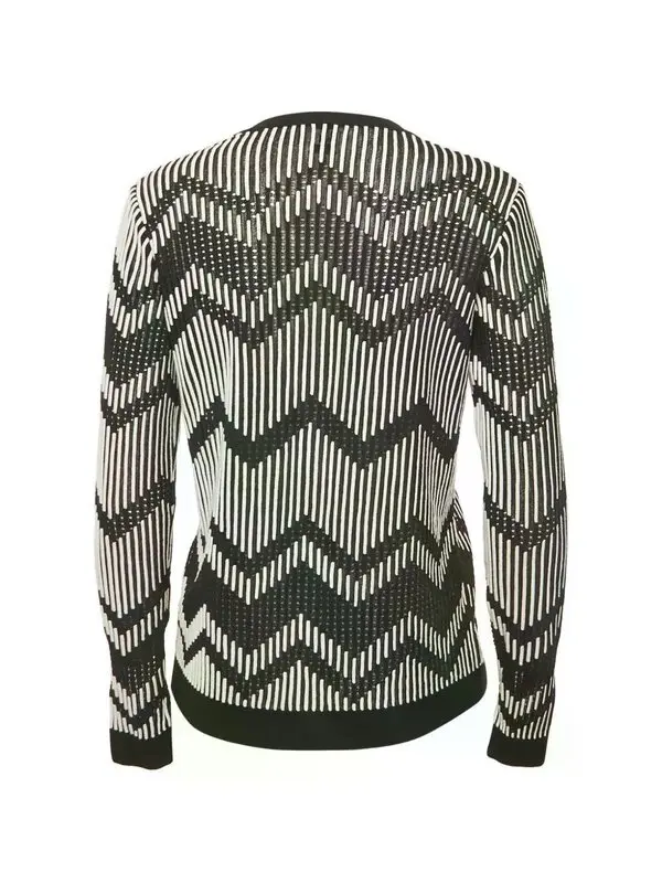 Missoni Zigzag-pattern Knit Cardigan