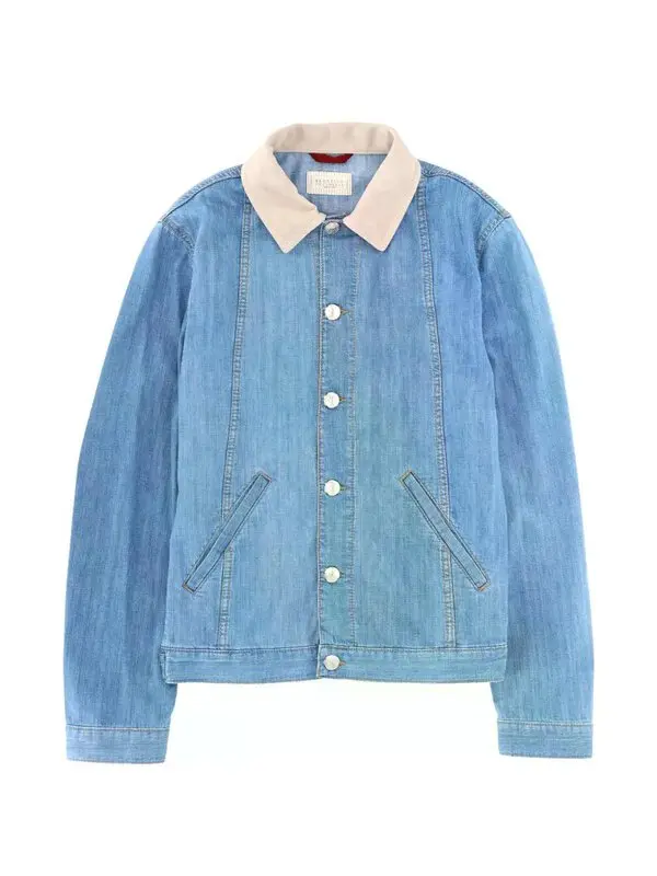 Brunello Cucinelli Buttoned Jacket - Blue