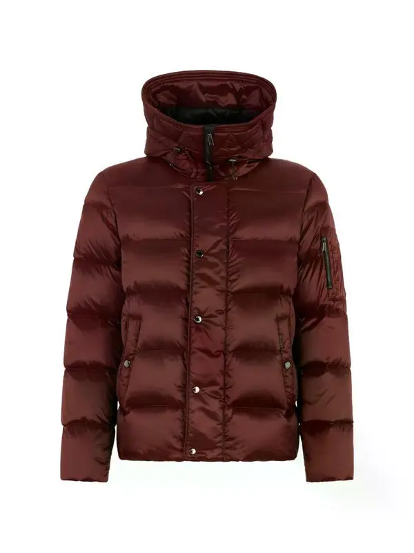 MOORER Padded Jacket With Detachable Hood