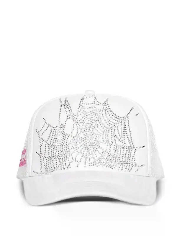 SP5DER Web Trucker Cap - White