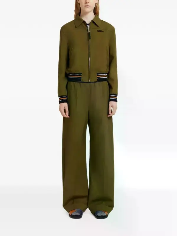 Marni Striped Ribbed Jacket