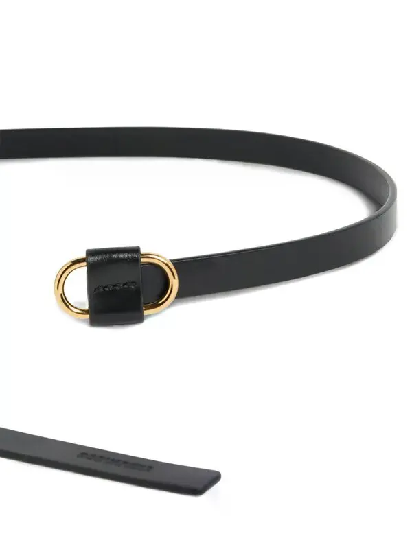 Dsquared2 Oval Buckle Twin Belt - Black