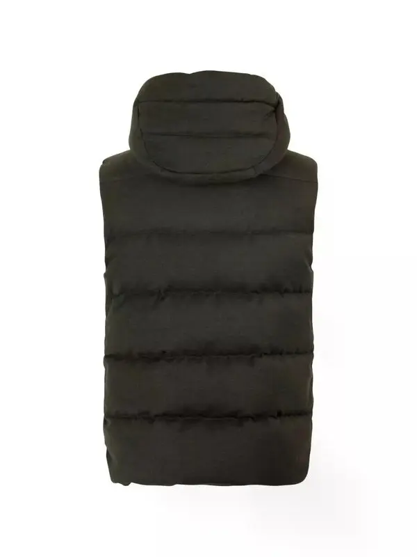 MOORER Hooded Down Gilet