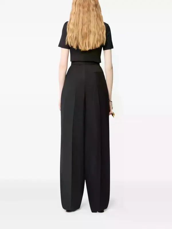 Nina Ricci Bow Lace-inserts Short-sleeves T-shirt