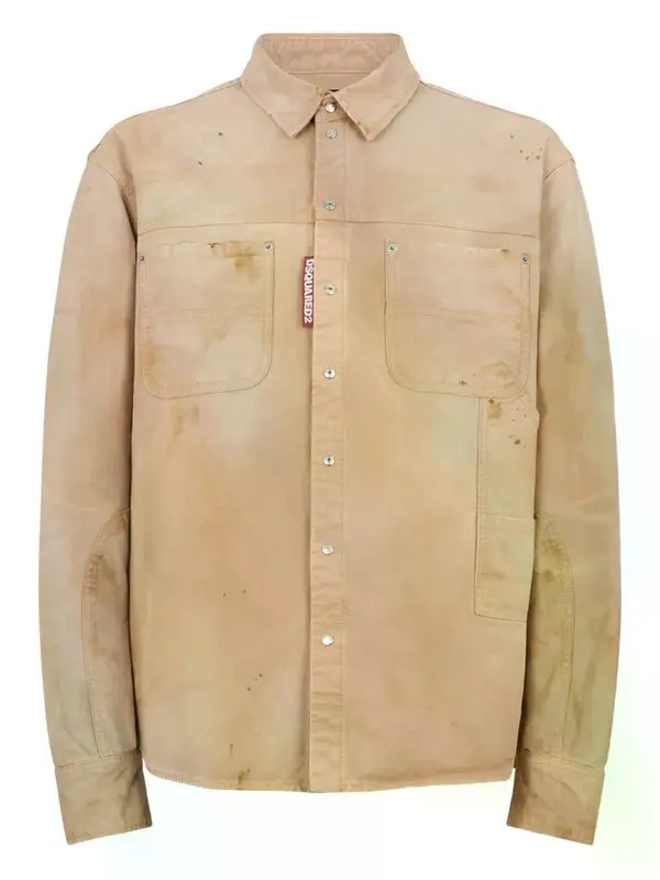 Dsquared2 Garment Dyed Carpenter Shirt