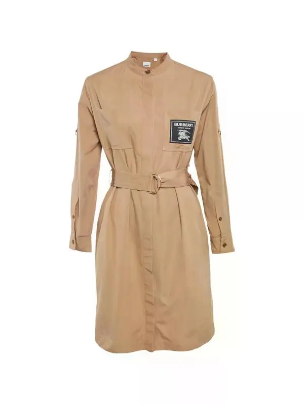 Burberry Button-fastening Midi Shirt Dress
