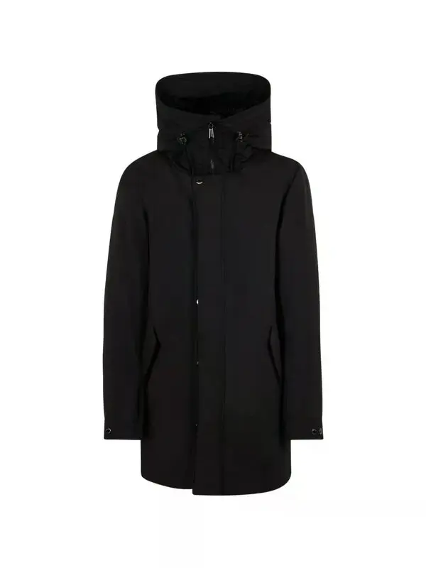 MOORER Hooded Raincoat