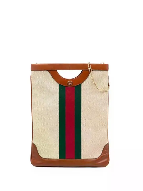 Gucci 2016-2025 Canvas Web Satchel