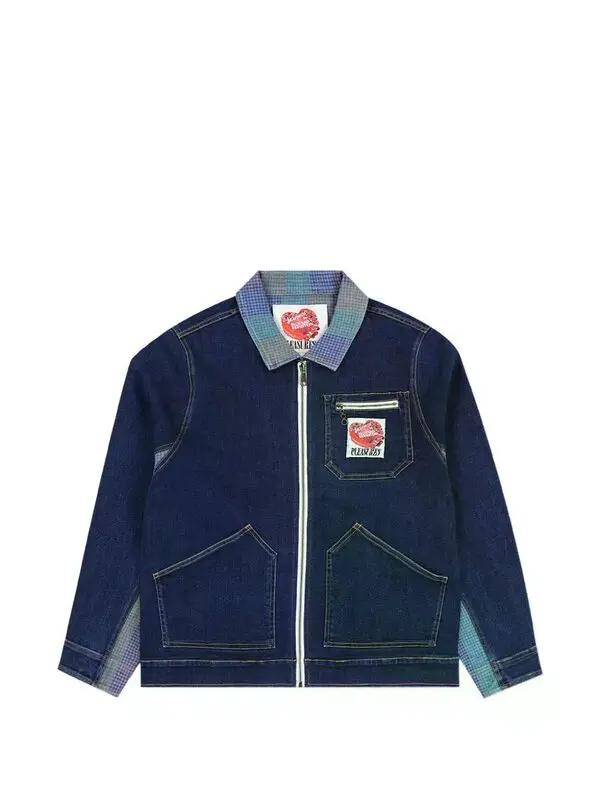 PLEASURES X Richard Bernstein Cake Denim Jacket