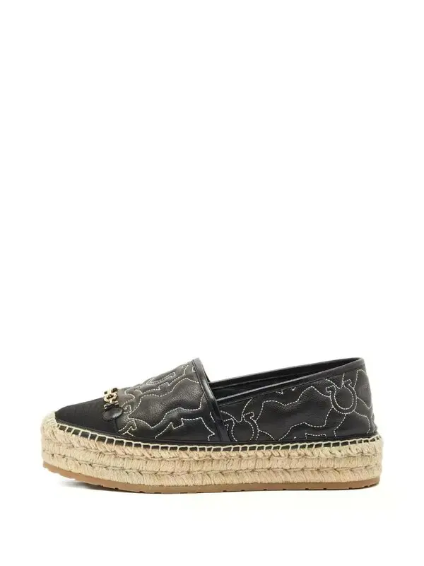 FERRAGAMO Kim Gal Round-toe Espadrilles
