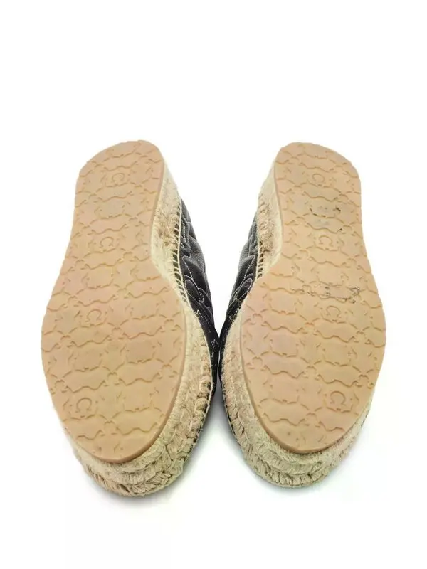 FERRAGAMO Kim Gal Round-toe Espadrilles