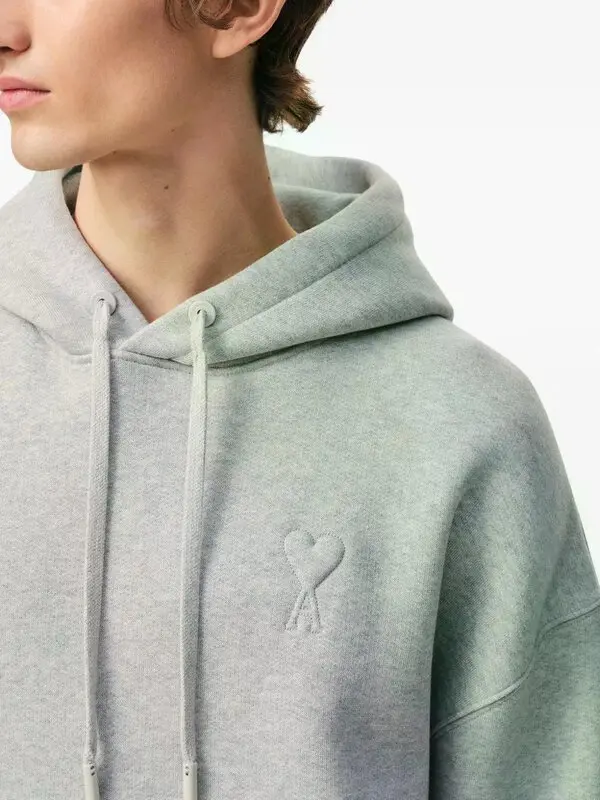 Ami De Coeur Embossed Logo Hoodie