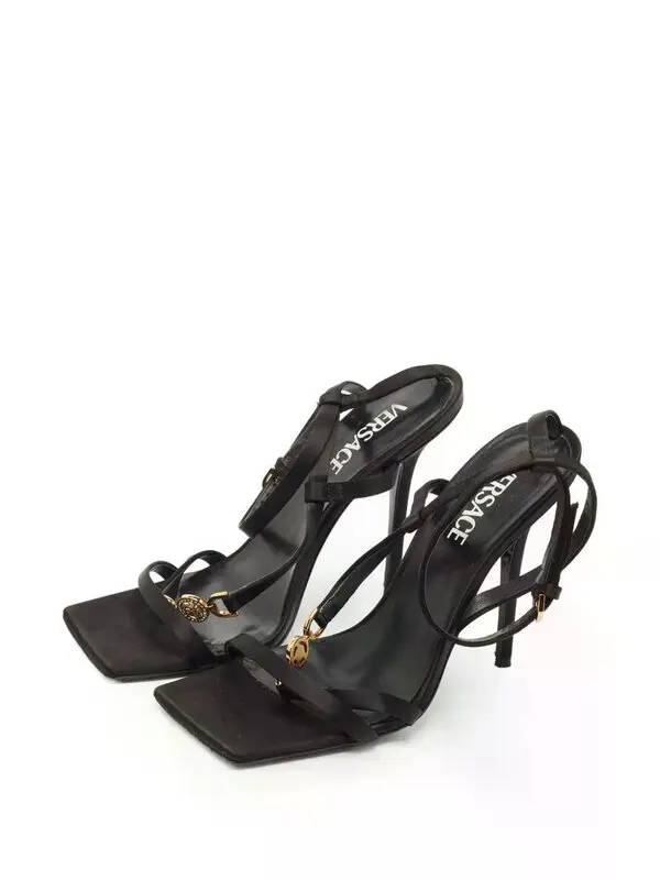 Versace Medusa T-strap Sandals