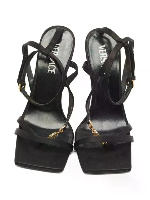 Versace Medusa T-strap Sandals